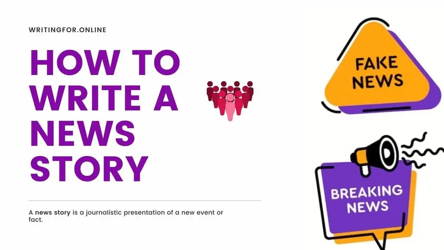 How To Write A News Story Structure And Example